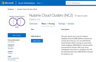 Nutanix Database Service is now available on Azure marketplace