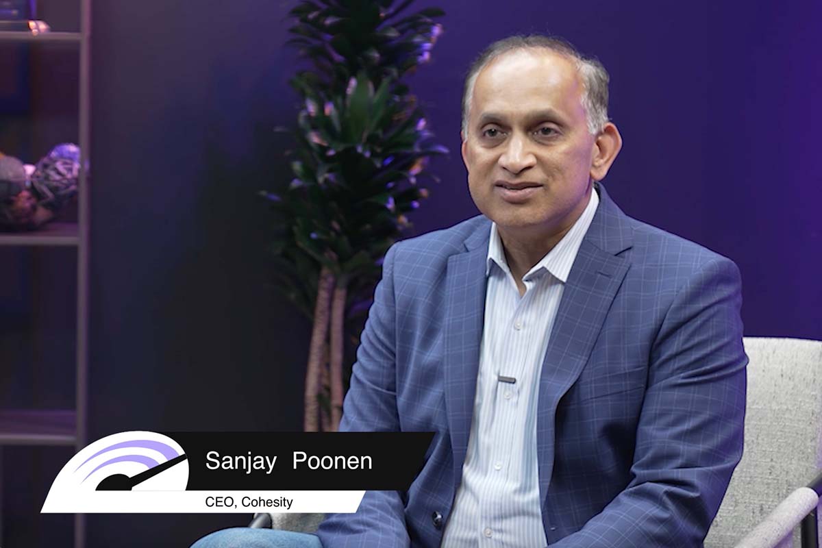 Cohesity CEO Sanjay Poonan AI-Powered Data Security