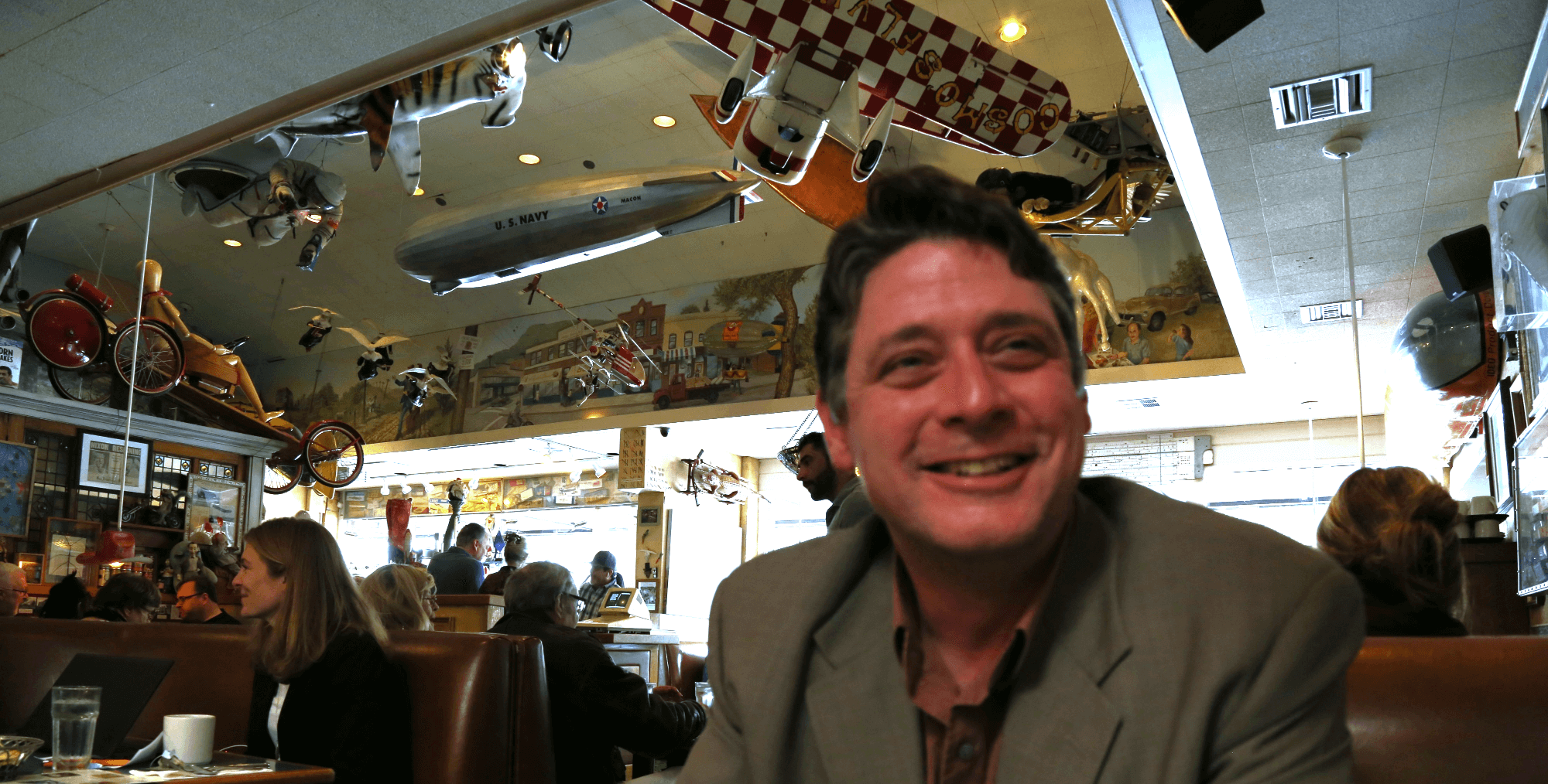 This CIO Gets Tech Tips at Coffee Shops and Race Tracks