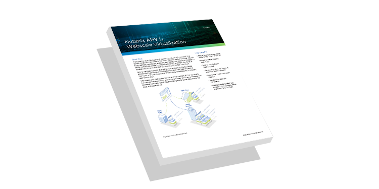 AHV: Virtualization Solution for Enterprise | Nutanix
