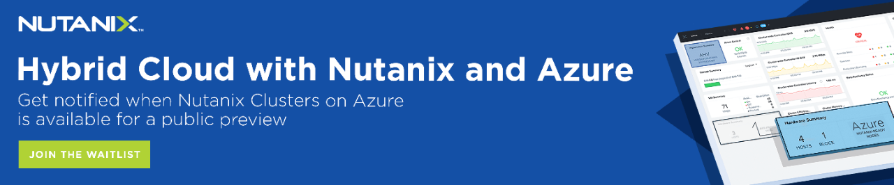 Azure Hybrid Solutions | Multicloud Architecture | Nutanix