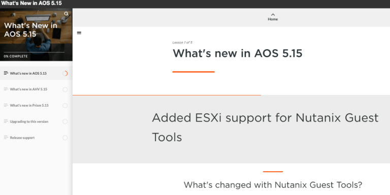 What’s New in AOS 5.15
