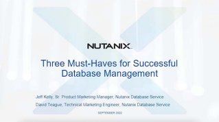 What to Know About Database-as-a-Service (DBaaS) | Nutanix