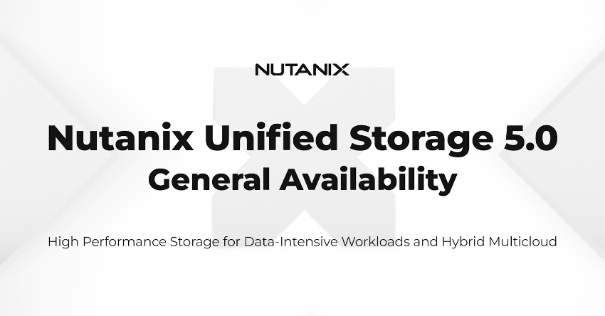 Nutanix Unified Storage 5.0 및 Nutanix Data Lens로 데이터의 잠재력을 최대한 활용