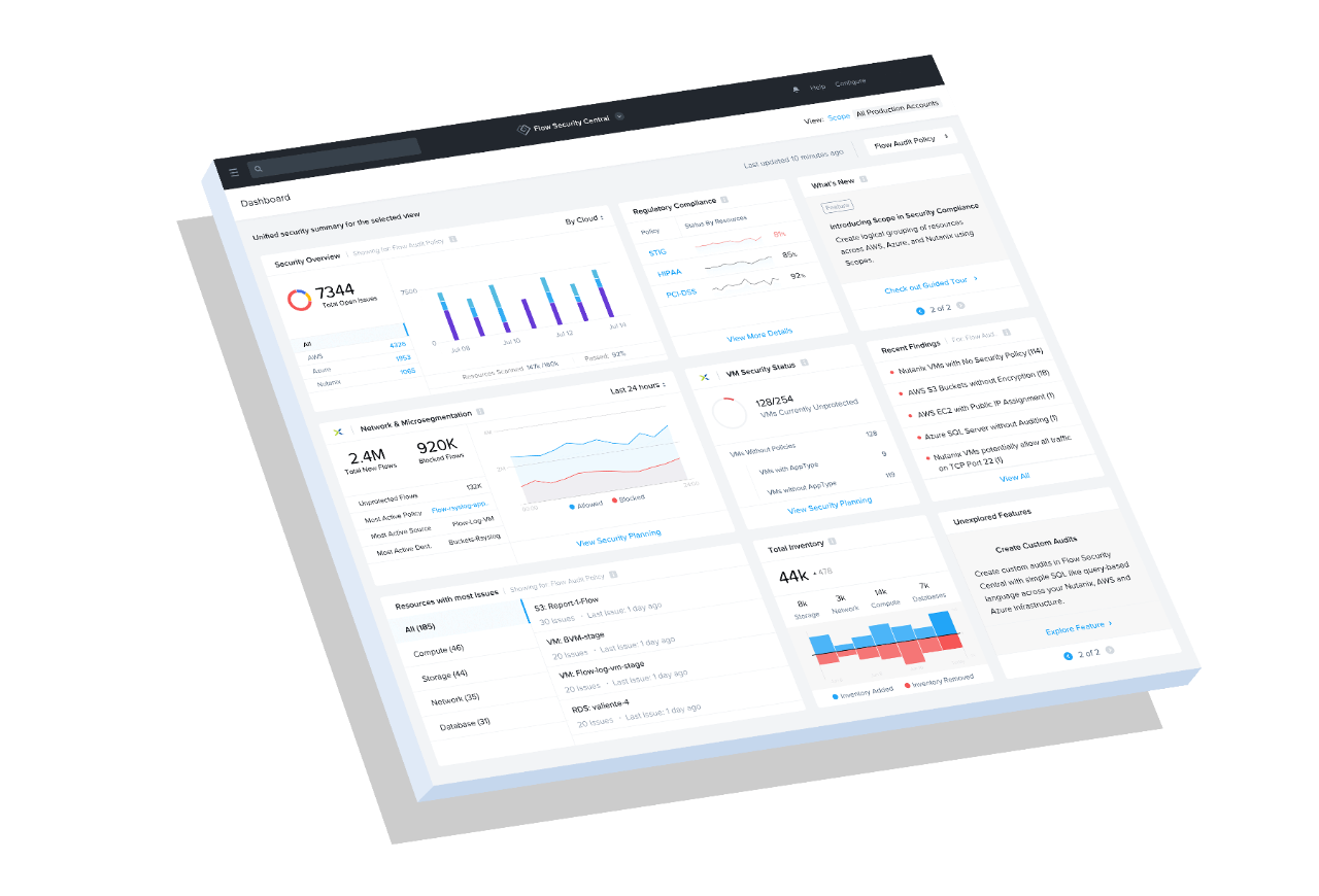 Microsegmentation & Zero‑Trust Security for Hybrid Clouds | Nutanix Flow